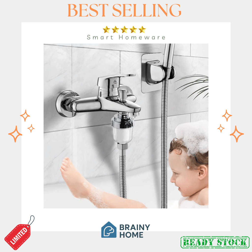 Jual Filter Air Kepala Shower Universal Penyaring Keran Air Kamar Mandi Singen - Brainy Home ...