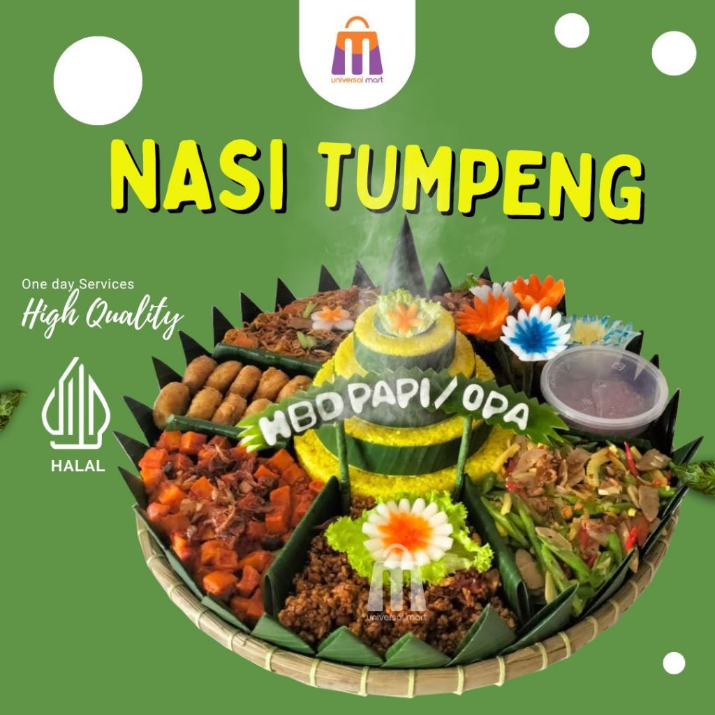 Jual Nasi Tumpeng Variasi Menu Tumpeng Nasi Kuning Menu Lengkap ...