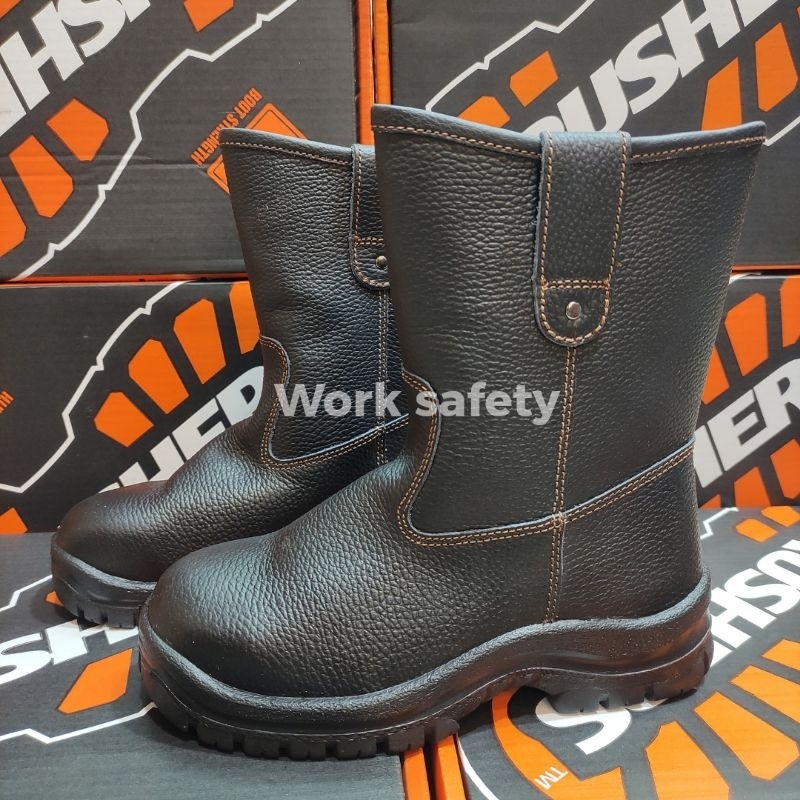 Jual SAFETY SHOES KRUSHERS TEXAS BLACK - SEPATU BOOTS KRUSHERS | Shopee ...