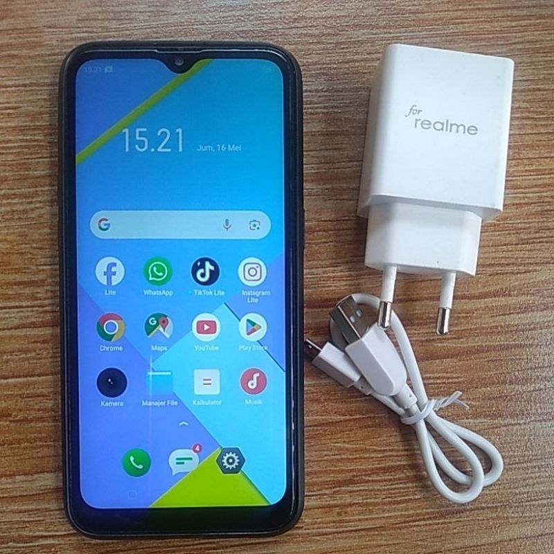 Jual REALME C2 2/32 Biru Second | Shopee Indonesia