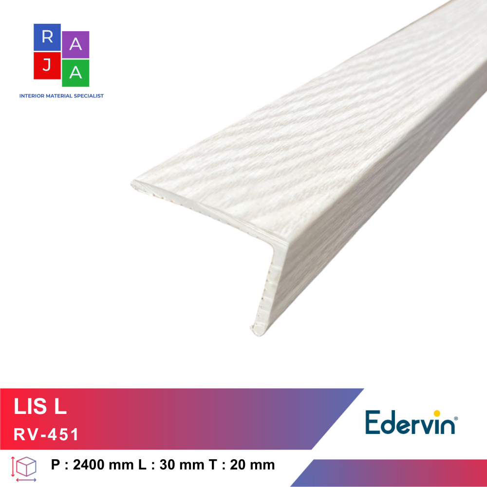 Jual L-Trim 30 SPC - Lis Siku L Tangga PVC Lis Parkit Lantai Laminate ...