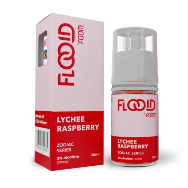 Jual Liquid Foom Aquarius Lychee Raspberry Salt Nic 30MG - 30ML ...