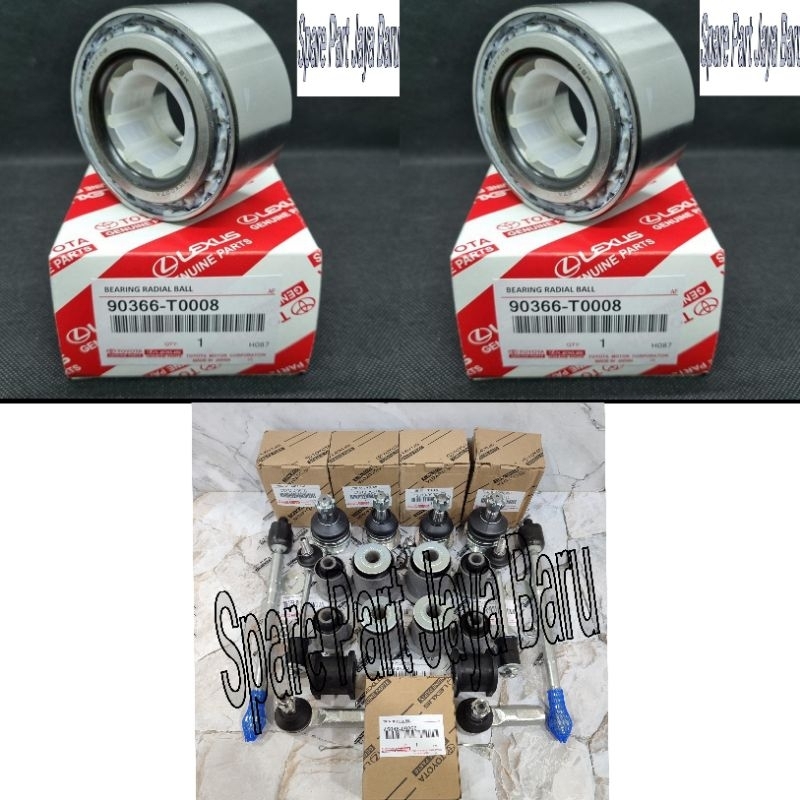 Jual Paketan Kaki Kaki Tie Rod Rack End Link Stabilizer Karet Stabil ...
