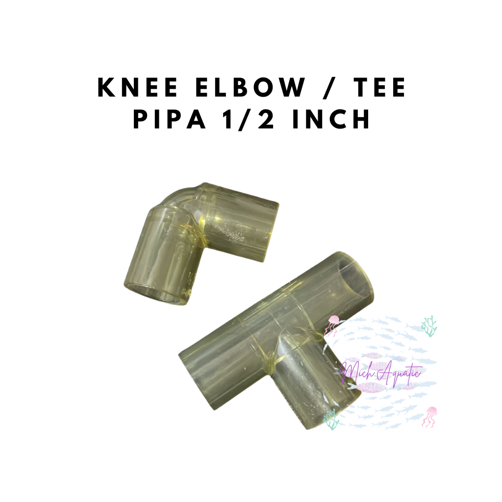 Jual KNEE KENI ELBOW TEE PIPA AQUARIUM 1/2 INCH BENING RUCIKA UNTIK ...