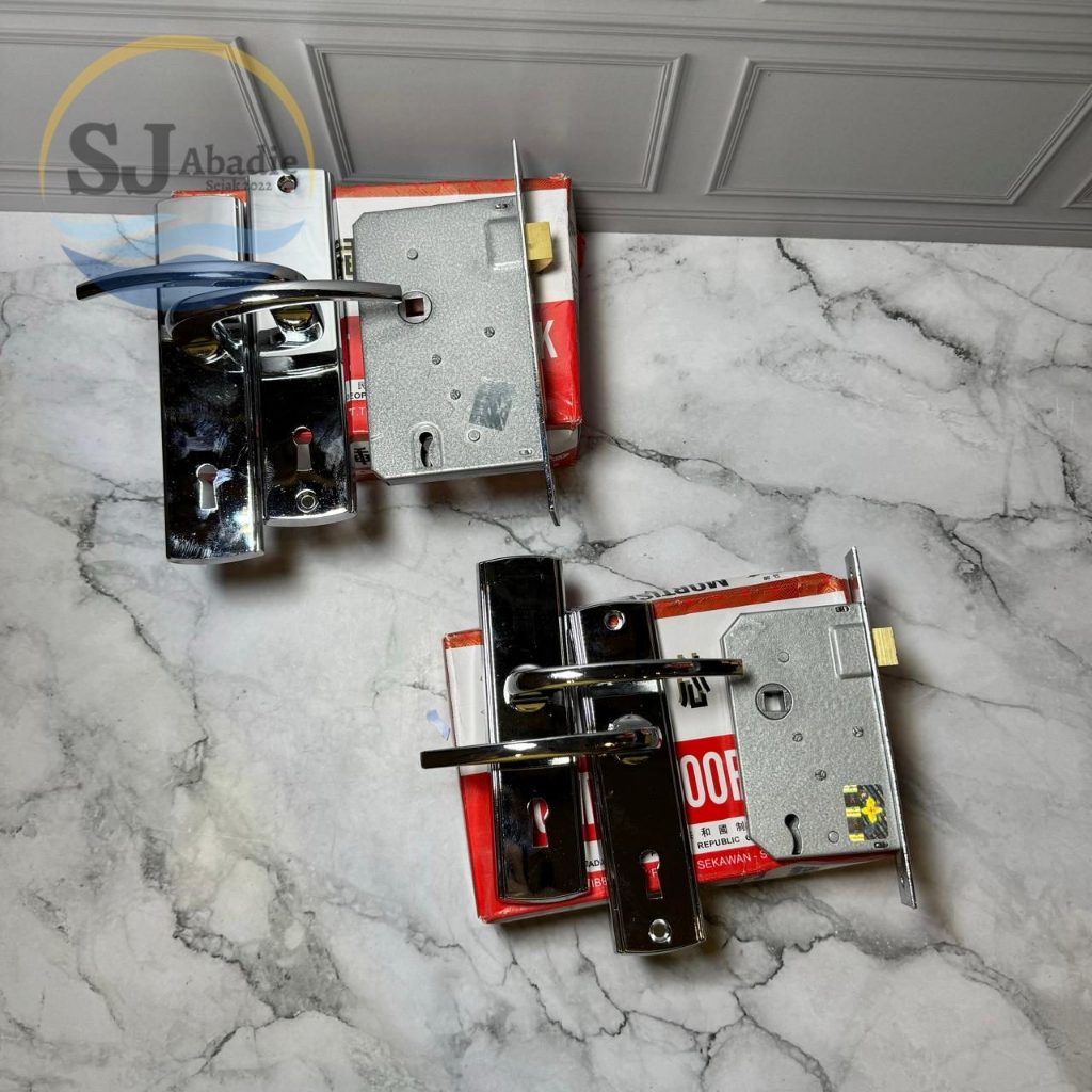 Jual (1 PC) KUDA Handle / Gagang Kunci Pintu Mortise Door Lock 9332 ...