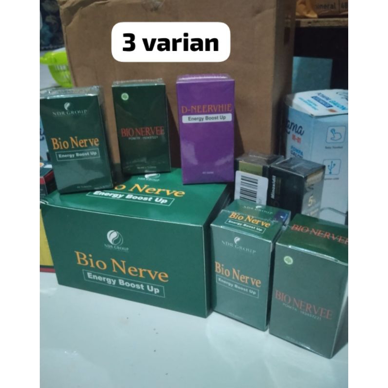 Jual Varian BIO HERBAL NERVE MALAYSIA NDR, D-NEERVHIE 100% original ...