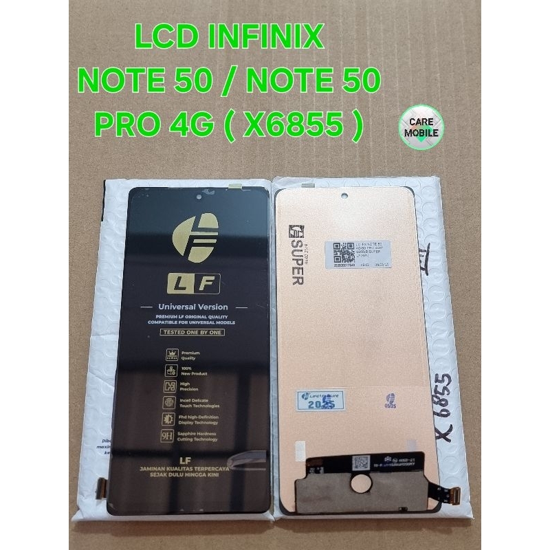 Jual LCD LIFE FUTURE (SUPER) INFINIX NOTE 50/NOTE 50 PRO 4G (X6855 ...