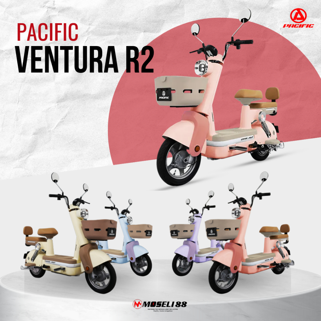 Jual SEPEDA LISTRIK NEW PACIFIC VENTURA R2 | Shopee Indonesia