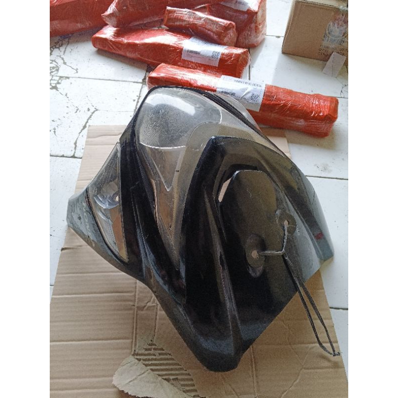 Jual Tameng Set Reflektor Lampu Depan Honda Beat Pop Original Copotan ...
