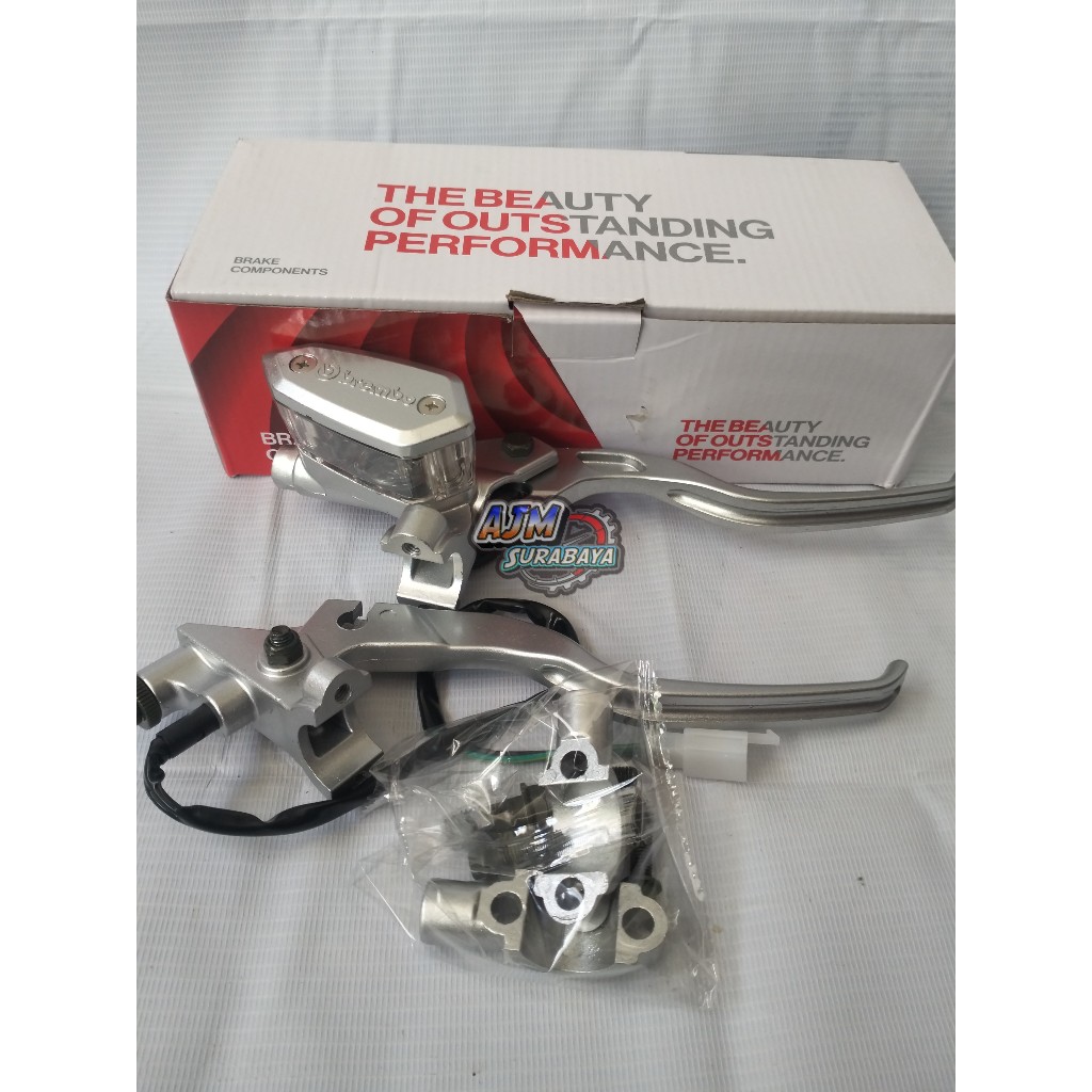 Jual MASTER REM TABUNG OVAL SET KANAN KIRI HANDLE MASTER REM KOTAK ...
