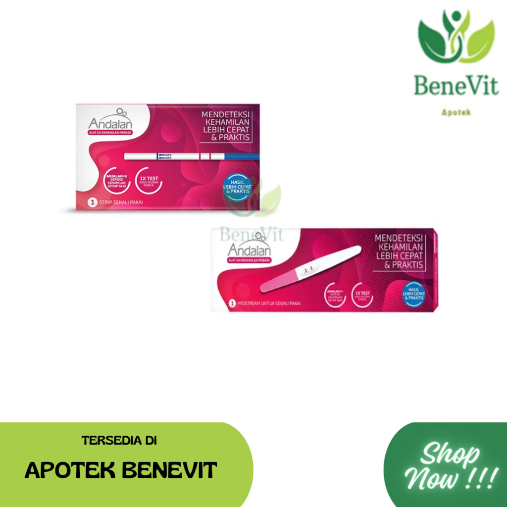 Jual ANDALAN TEST PACK STRIP / ANDALAN COMPACT - TES KEHAMILAN | Shopee ...