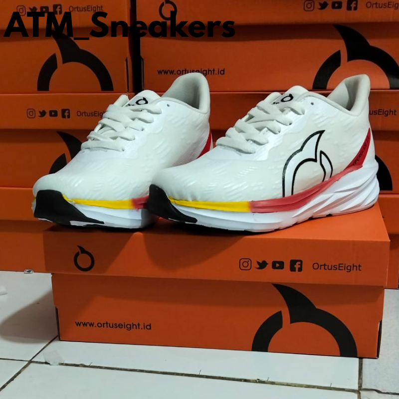 Jual Sepatu Running Pria/Wanita Ortuseight Putih – Material Premium ...