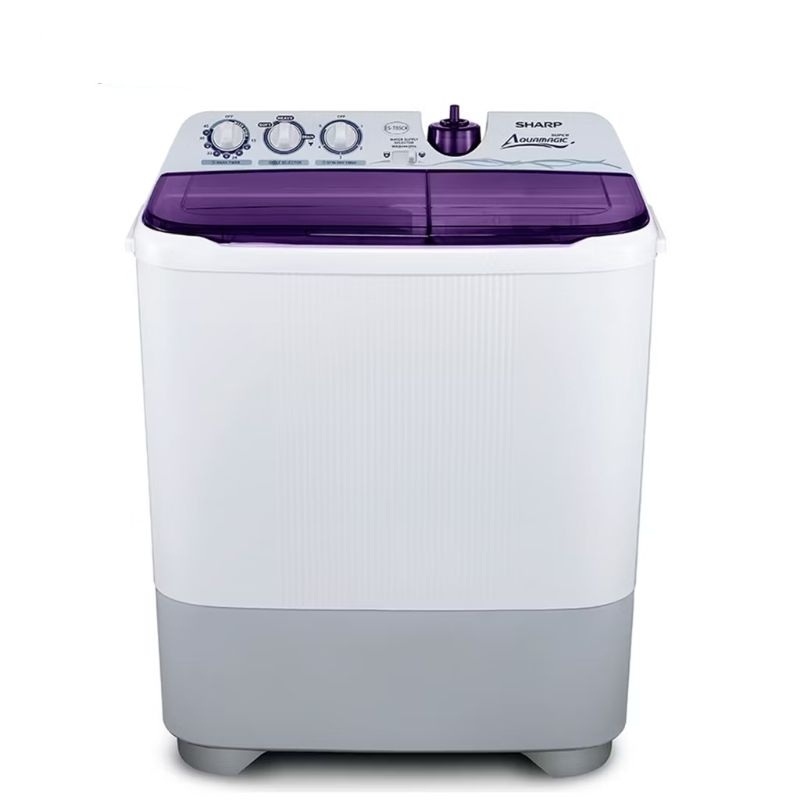 Jual Mesin Cuci Sharp 2 Tabung ES T85CR 8KG ES-T85CR | Shopee Indonesia