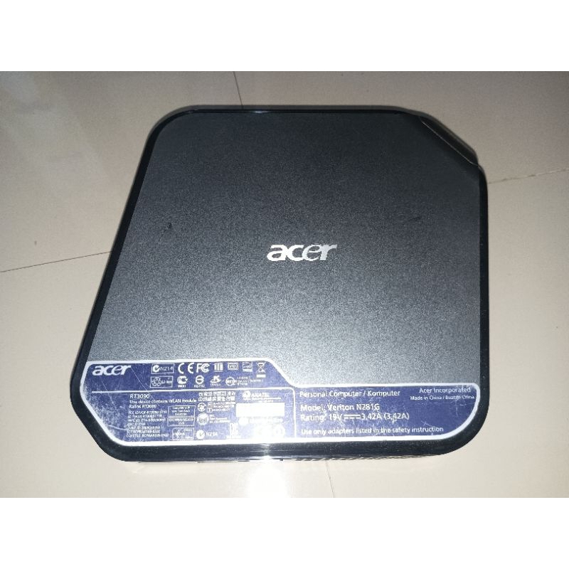 Jual MINI PC ACER VERITON N281G INTEL ATOM D245 | RAM 4GB HDD 320GB ...