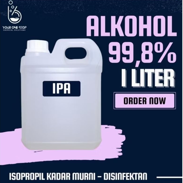 Jual IPA/Isopropyl Alkohol kadar 99.8% | Shopee Indonesia