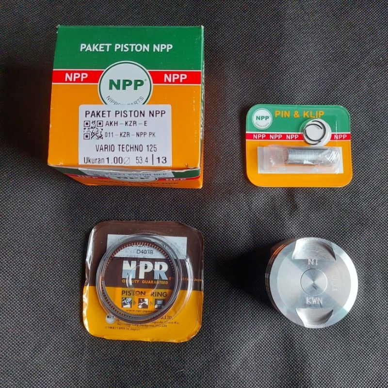 Jual Piston Kit Ring Seher Vario 125 NPP Custom. PNP Mio M3 Fino 125 ...