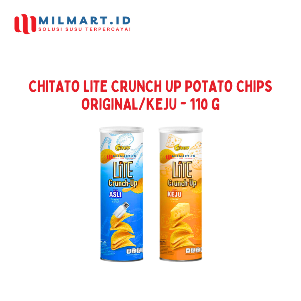 Jual CHITATO LITE CRUNCH UP KALENG RASA KEJU/ORIGINAL CAMILAN POTATO CHIP KERIPIK | Shopee Indonesia