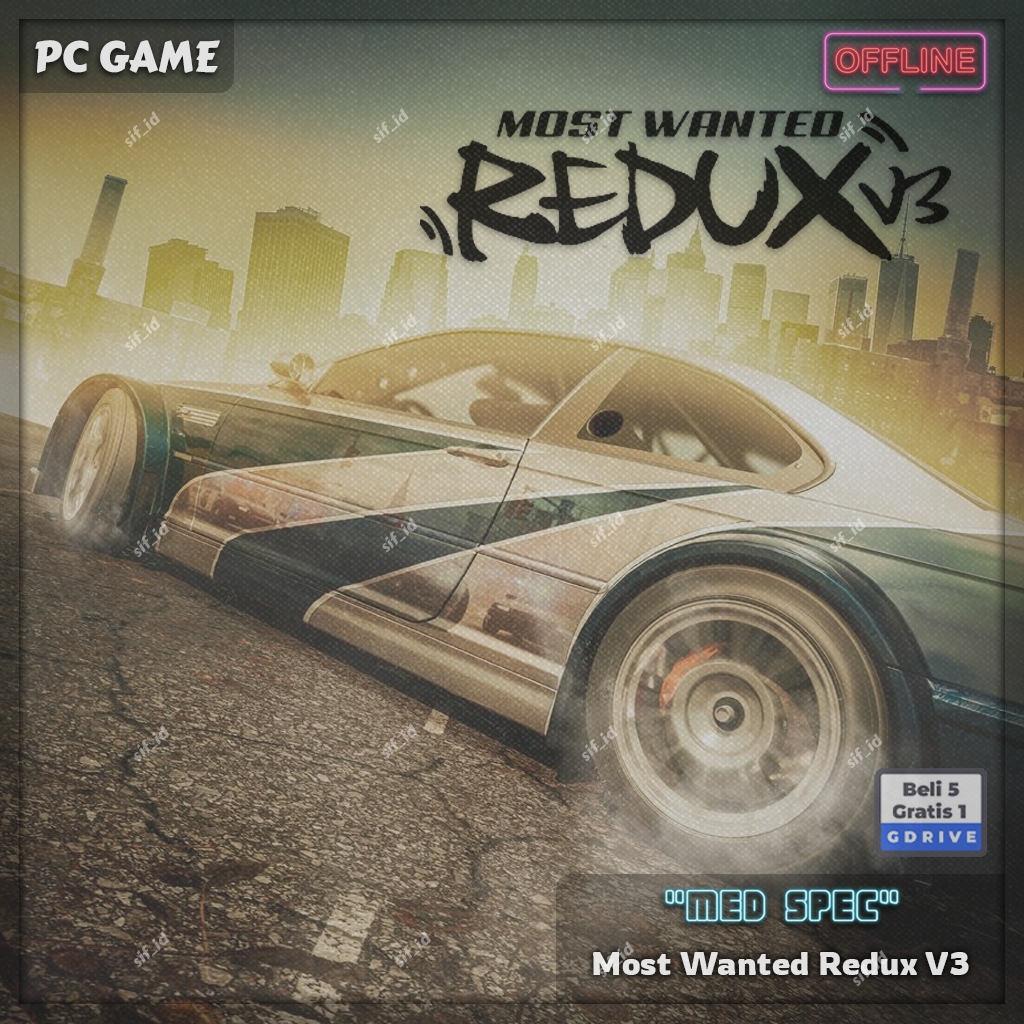 Jual Need for Speed Most Wanted REDUX V3 - NFS Most Wanted Redux - Game ...