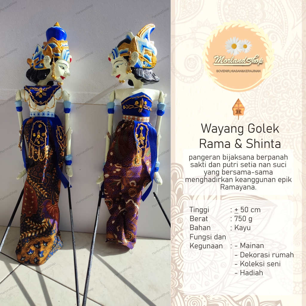 Jual WAYANG GOLEK RAMA SHINTA, WAYANG GOLEK PREMIUM,WAYANG GOLEK MURAH,KERAJINAN, HIASAN RUMAH ...