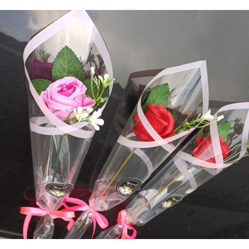 Jual Buket/Bucket satu tangkai istimewa bagus | Shopee Indonesia