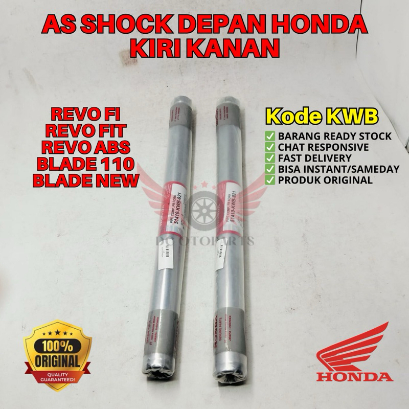 Jual KWB AS SHOCK DEPAN KIRI KANAN HONDA REVO FI, AS SHOCK DEPAN REVO ...