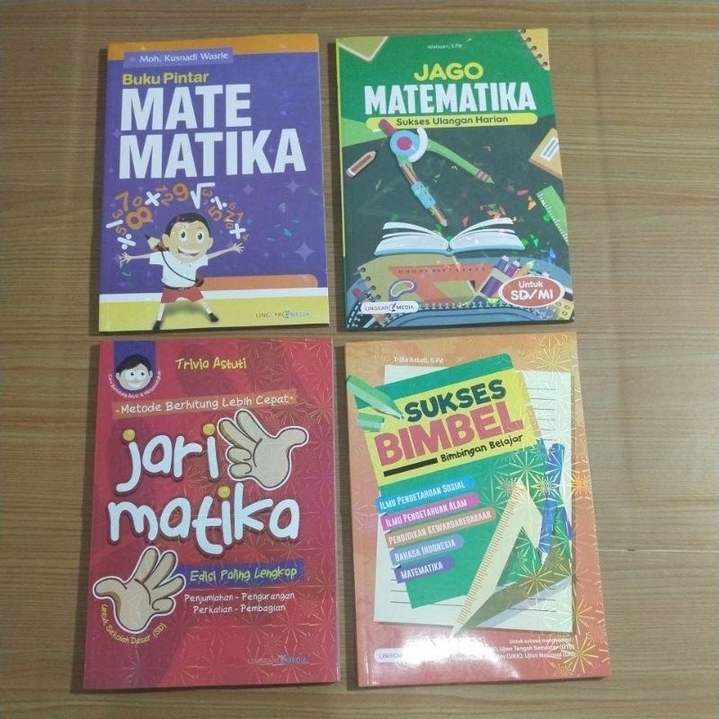 Jual Pintar Matematika Jago Matematika Jarimatika Bimbel Anak Shopee