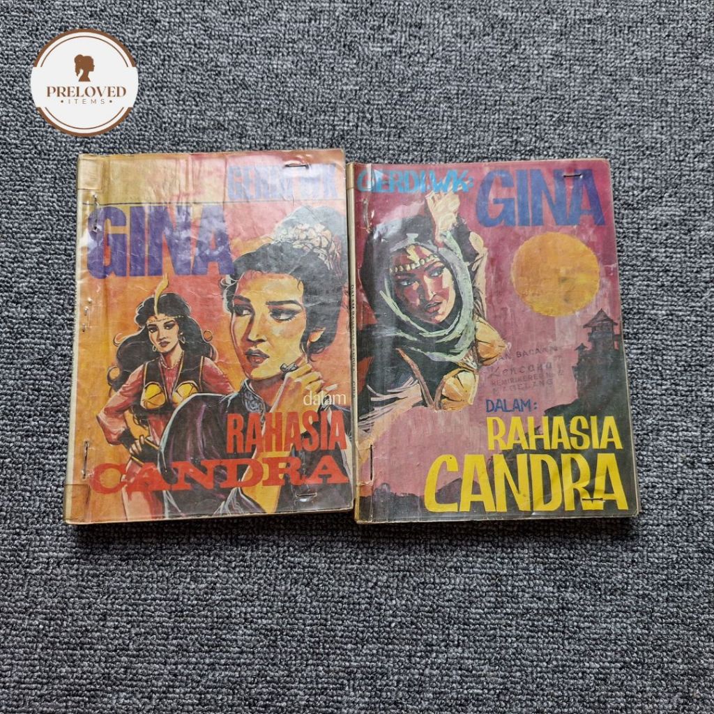 Jual Komik Jadul Gina dalam Rahasia Candra Jilid 1-14 (Tamat) oleh ...