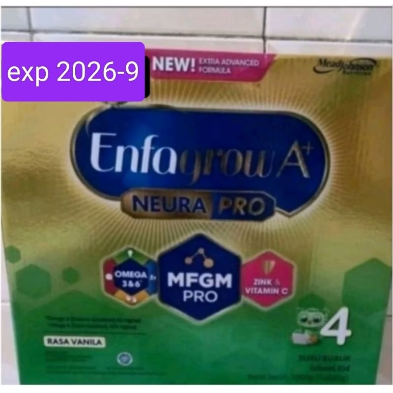 Jual enfagrow A+4 MFGM vanila 3000gram | Shopee Indonesia