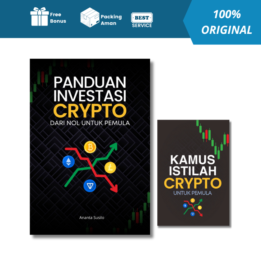 Jual Buku Panduan Investasi Crypto Dari Nol Untuk Pemula + Bonus Kamus Istilah Crypto - Yash ...