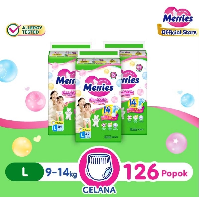 Jual Merries L42 triple pack / Merries L42 / Merries L 42 / Merries L 42 triple pack / Merries ...