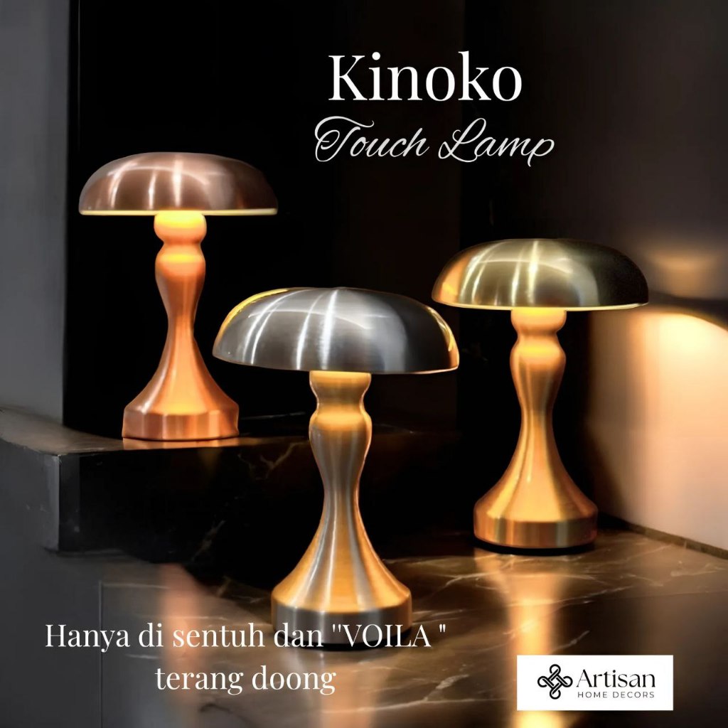 Jual KINOKO Lampu Meja Portable LED USB Sensor Sentuh Bar Table Lamp ...