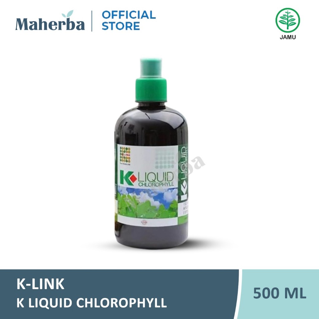 Jual Klorofil K Link Herbal Kliquid Chlorophyl 500 Ml - Omega Squa Plus K Link Omega 3 | Shopee ...