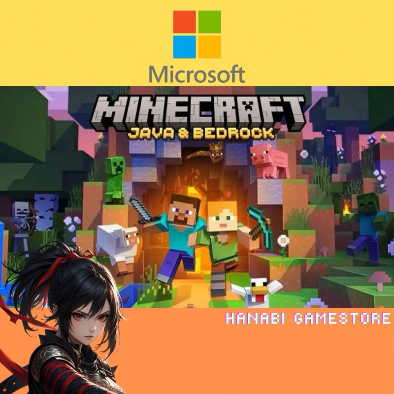 Jual Minecraft Java&Bedrock • Original Microsoft | Shopee Indonesia