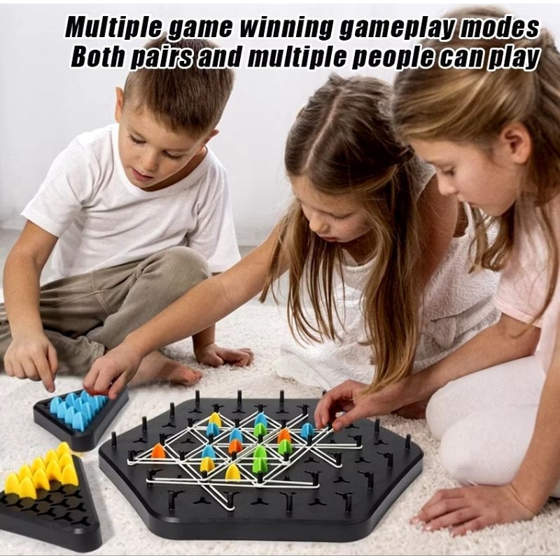 Jual Catur Triangular Chess Chain Chess /Chain Chess Mainan Edukasi ...