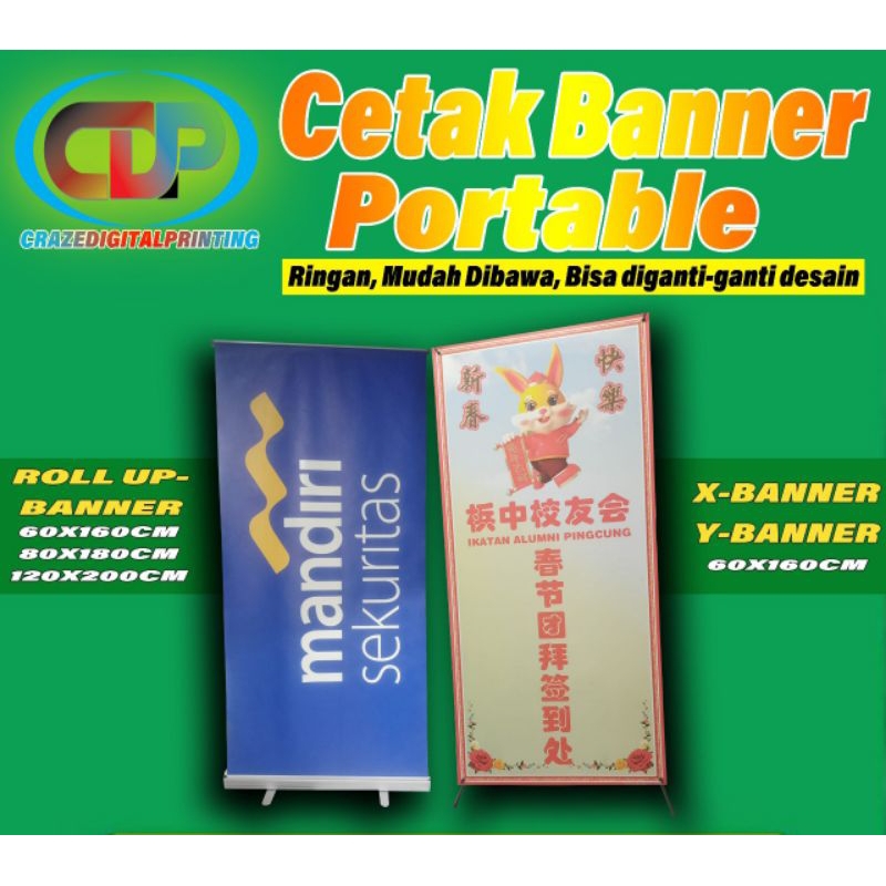 Jual Cetak Roll Banner Portable Murah | Shopee Indonesia