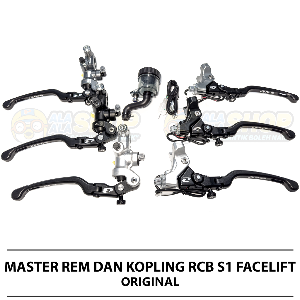 Jual Paket Racing Boy RCB S1 FL Facelift Master Rem Kanan Radial dan Handle Kopling | Shopee ...