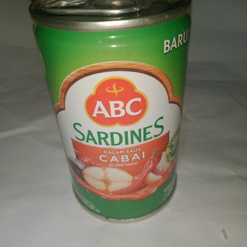 Jual Sarden ABC Cabai / Tomat Kaleng Kecil 155gr | Shopee Indonesia