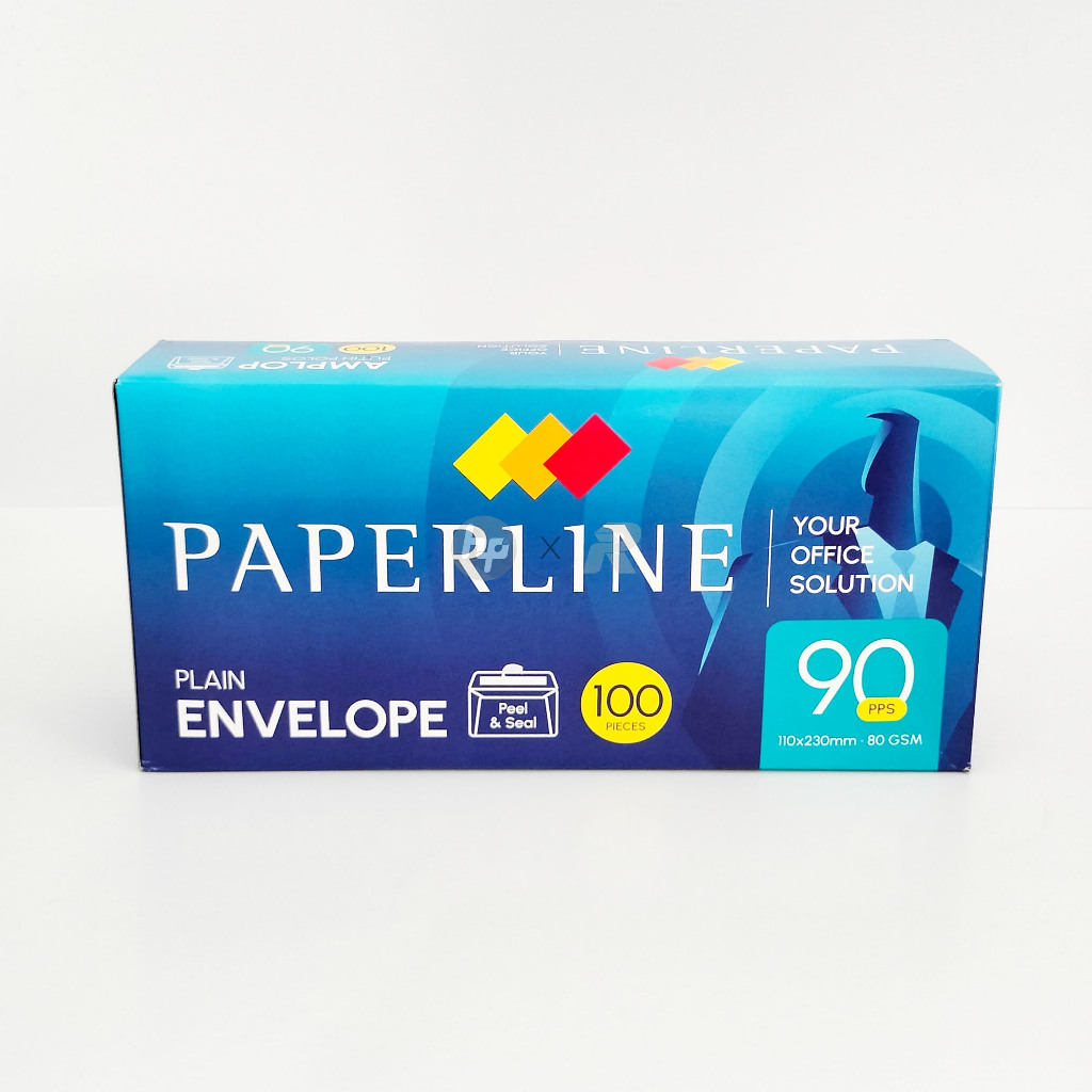 Jual Amplop PAPERLINE 90 PPS, Putih Polos Ukuran 230 mm x 110 mm | Shopee Indonesia