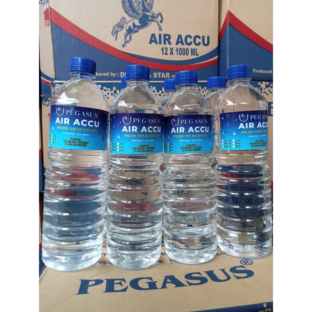 Jual [1 Dus Isi 12 PCS] Air AKI 1 Liter PEGASUS | Shopee Indonesia
