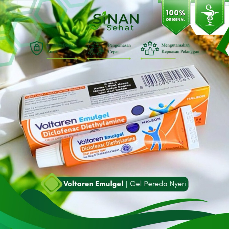Jual Apotek Sinan Sehat | Voltaren Emulgel Gel 5gr - 10gr Obat Nyeri Sendi & Nyeri Otot | Shopee ...