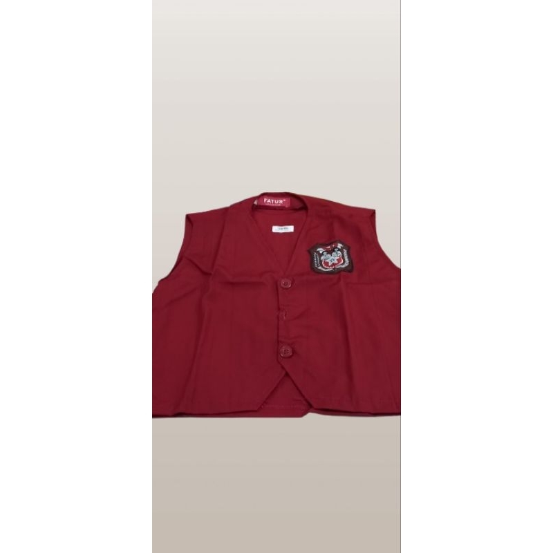 Jual Rompi anak seragam sekolah SD Merah polos perempuan /laki laki ...