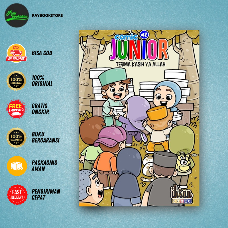 Jual Comic Junior Terimakasih Ya Allah 2 - Ihsan Media | Shopee Indonesia