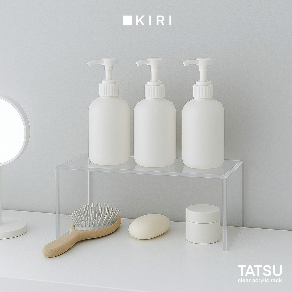 Jual Rak Stand Akrilik Display Multifungsi Pajangan Organizer Meja ...