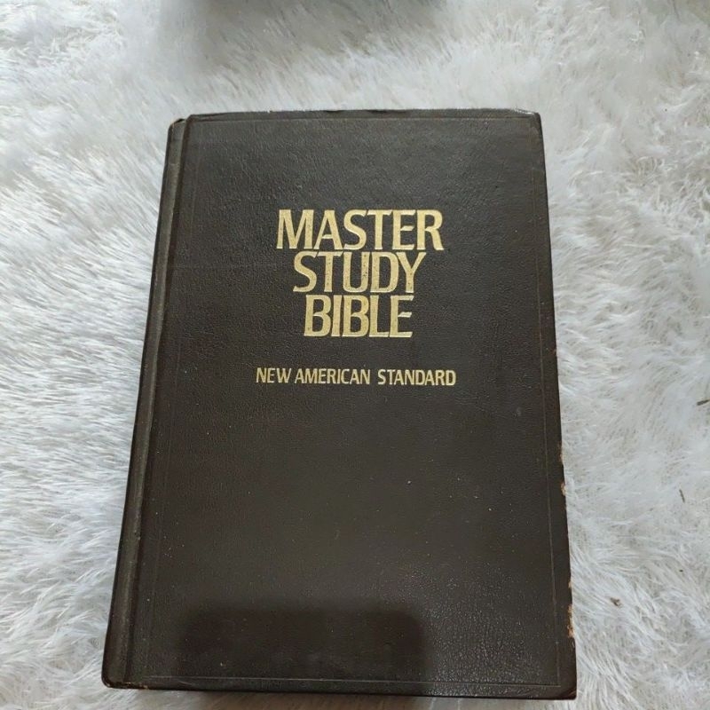 Jual MASTER STUDY BIBLE new American standard original | Shopee Indonesia