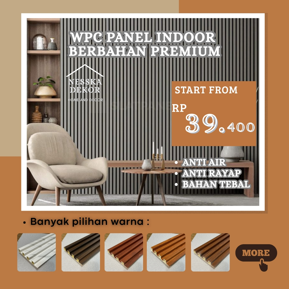 Jual WallPanel PVC Ukuran 1,5 Meter / WPC Murah Berkualitas Bandung ...