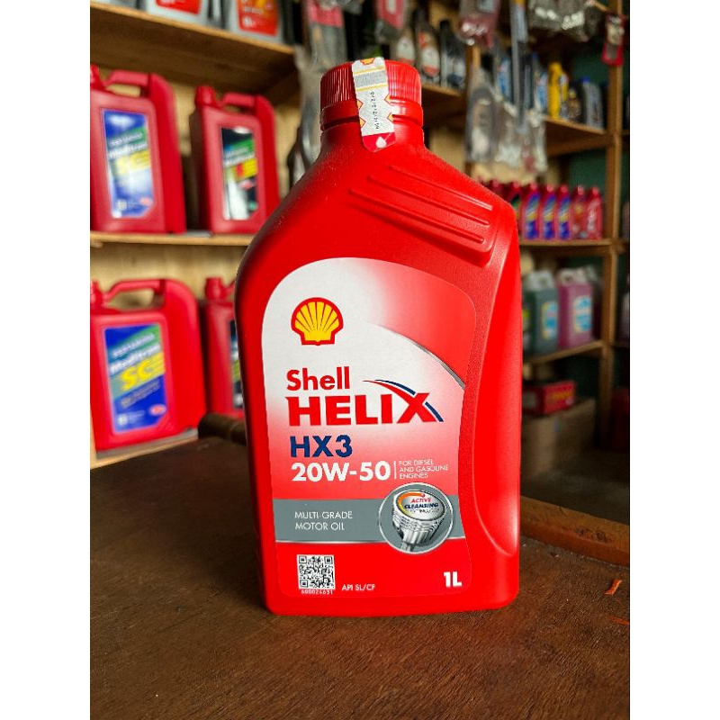 Jual OLI SHELL HELIX HX 6 20W-50 1L | Shopee Indonesia