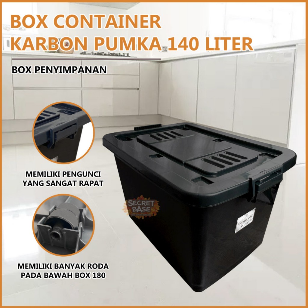 Jual BOX CONTAINER PUMKA 140 LITER - Kontainer Plastik Serbaguna ...