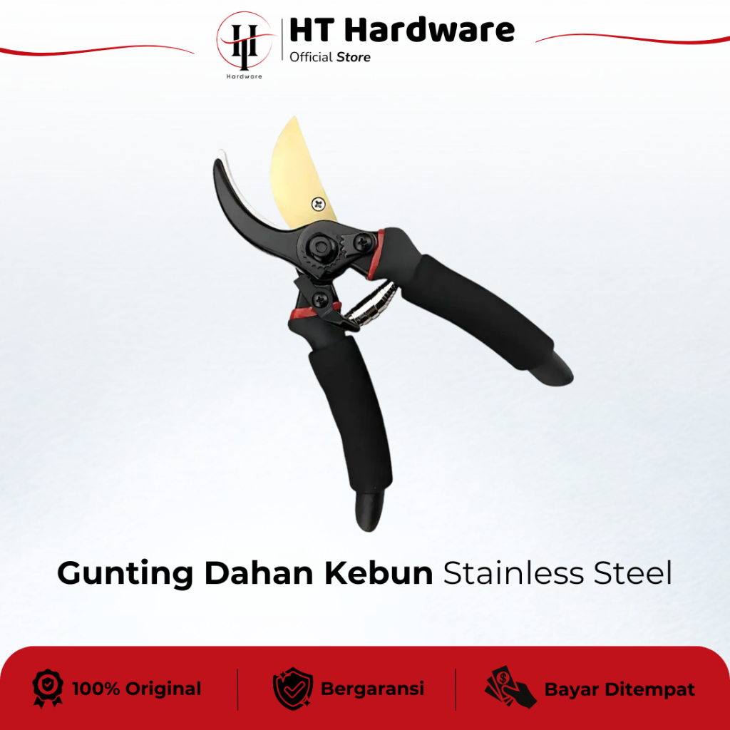 Jual Gunting Dahan Kebun Stainless Steel SK5 - Gunting Taman / Ranting ...