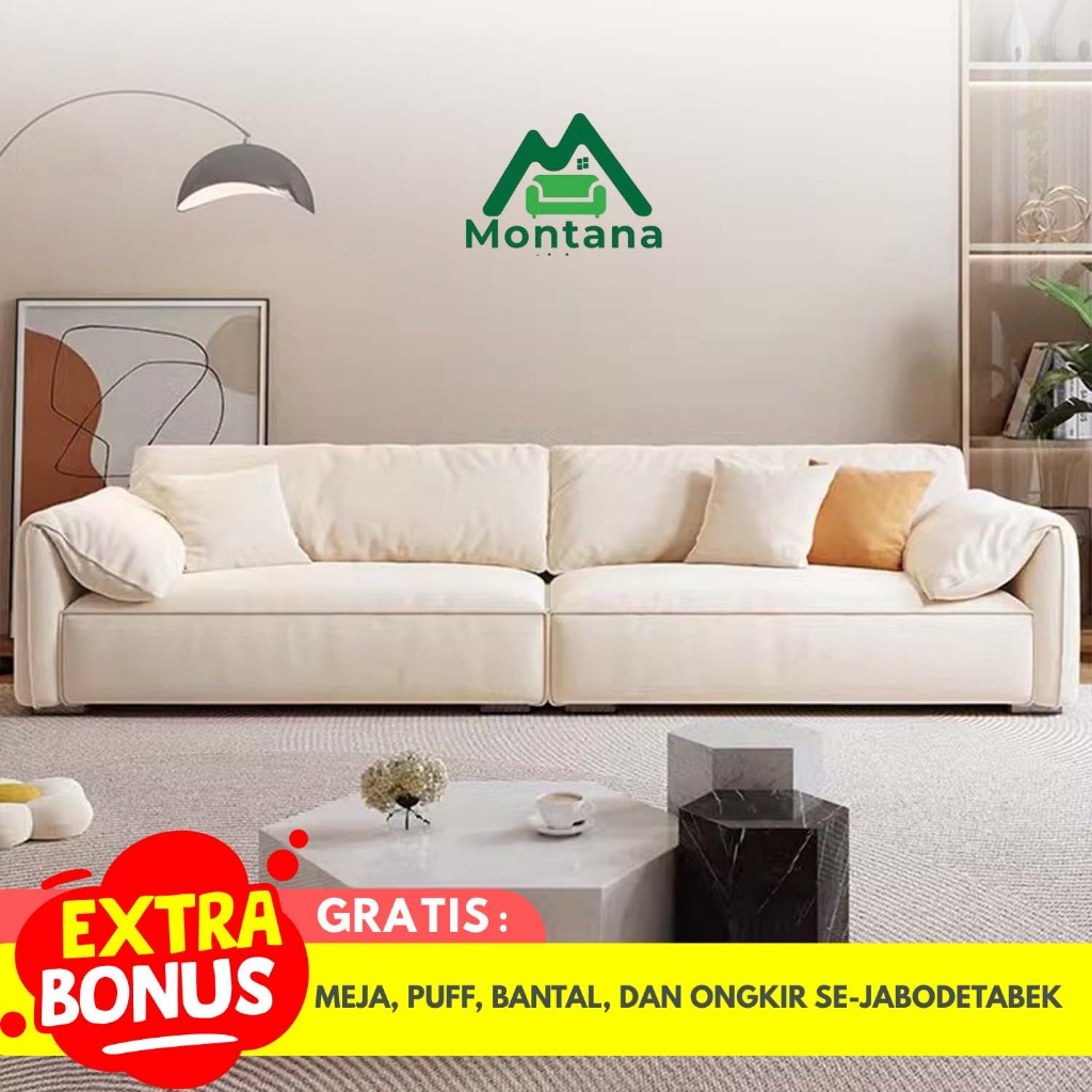 Jual Sofa Minimalis Montana 2 Seater Besar | Shopee Indonesia