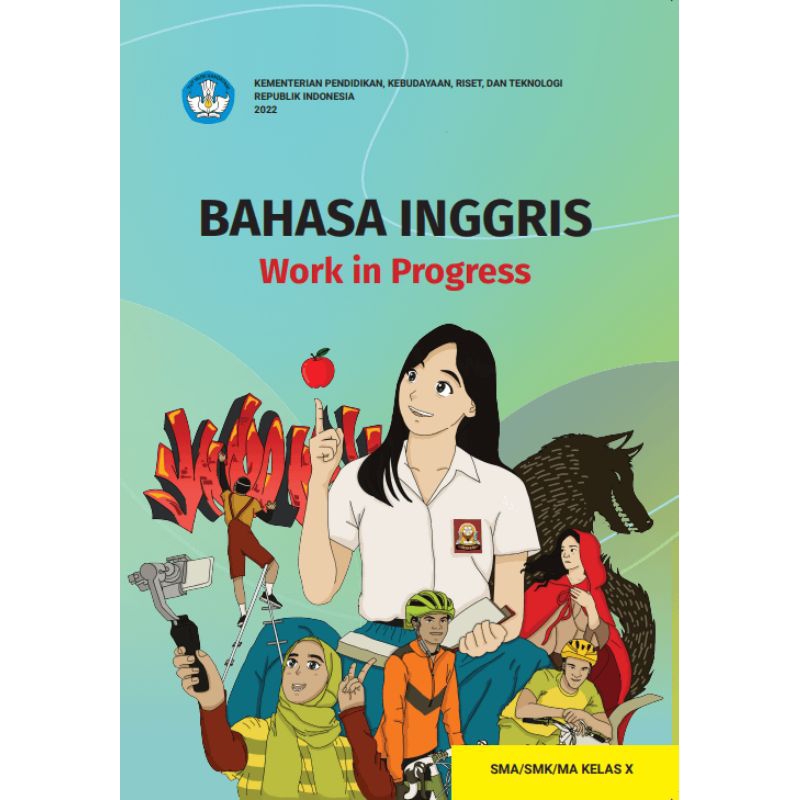 Jual BUKU BAHASA INGGRIS WORK IN PROGRESS KELAS 1 10 X SMA KEMENTERIAN KURIKULUM MERDEKA ...